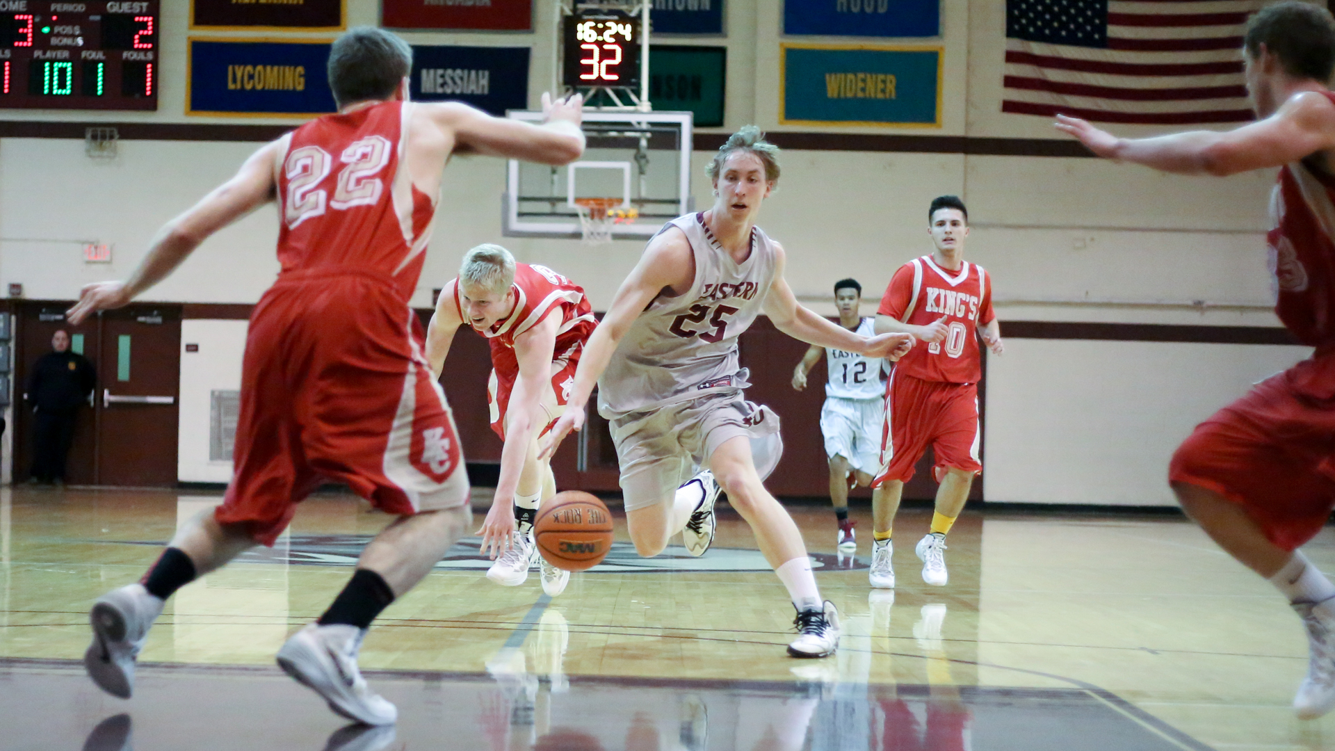 Caleb Knudsen - 2013-14 - Men's Basketball - Eastern University Athletics