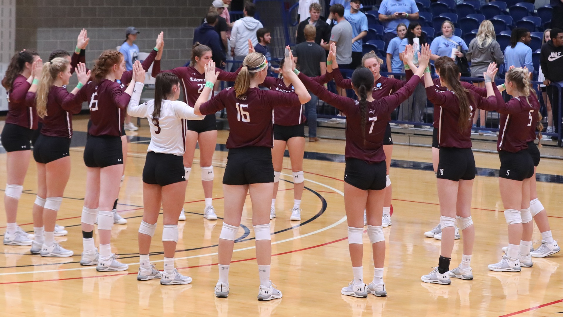 Volleyball Season Ends in NCAA Second Round - Eastern University Athletics