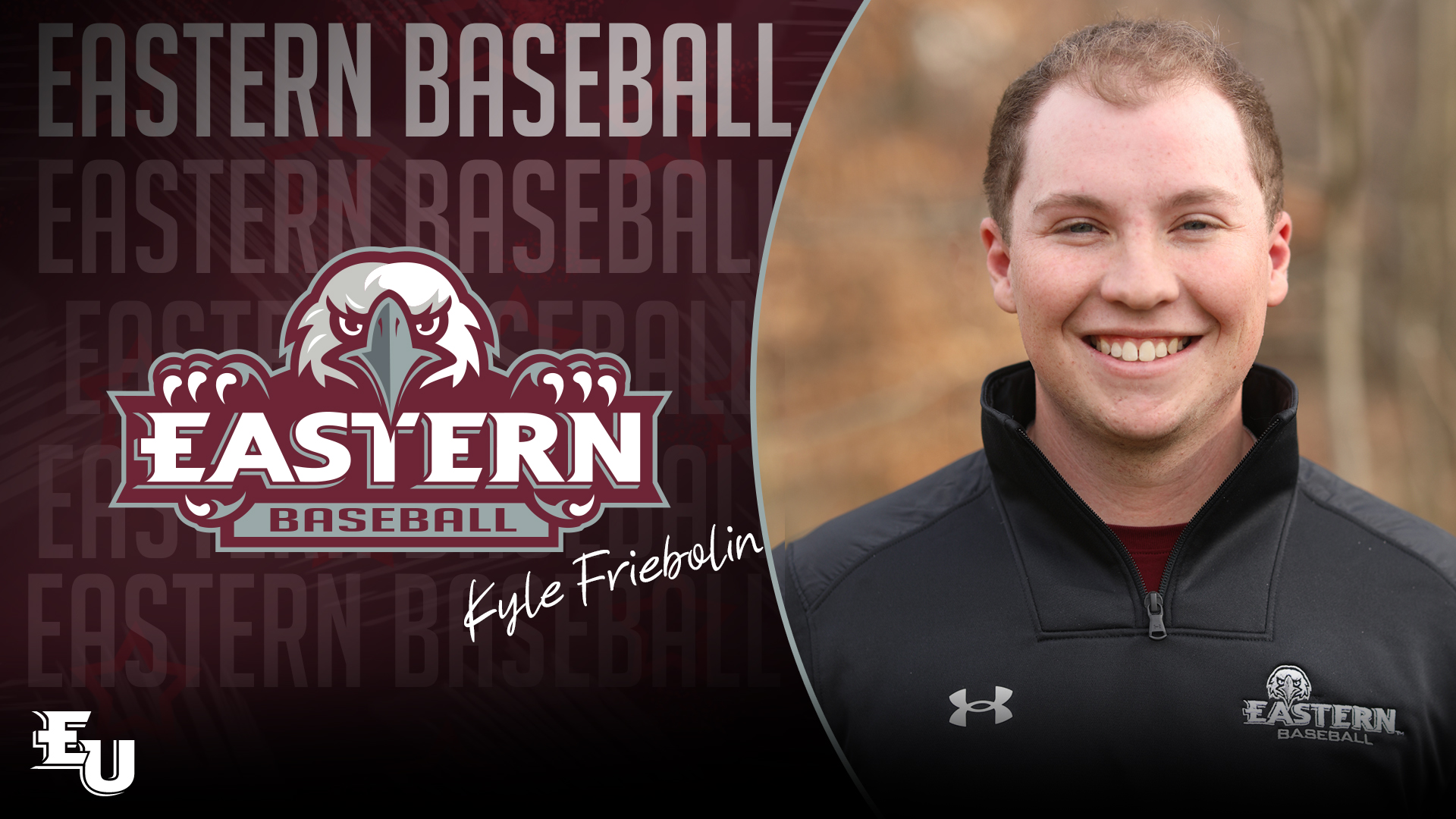 Friebolin Promoted within Baseball Program - Eastern University Athletics