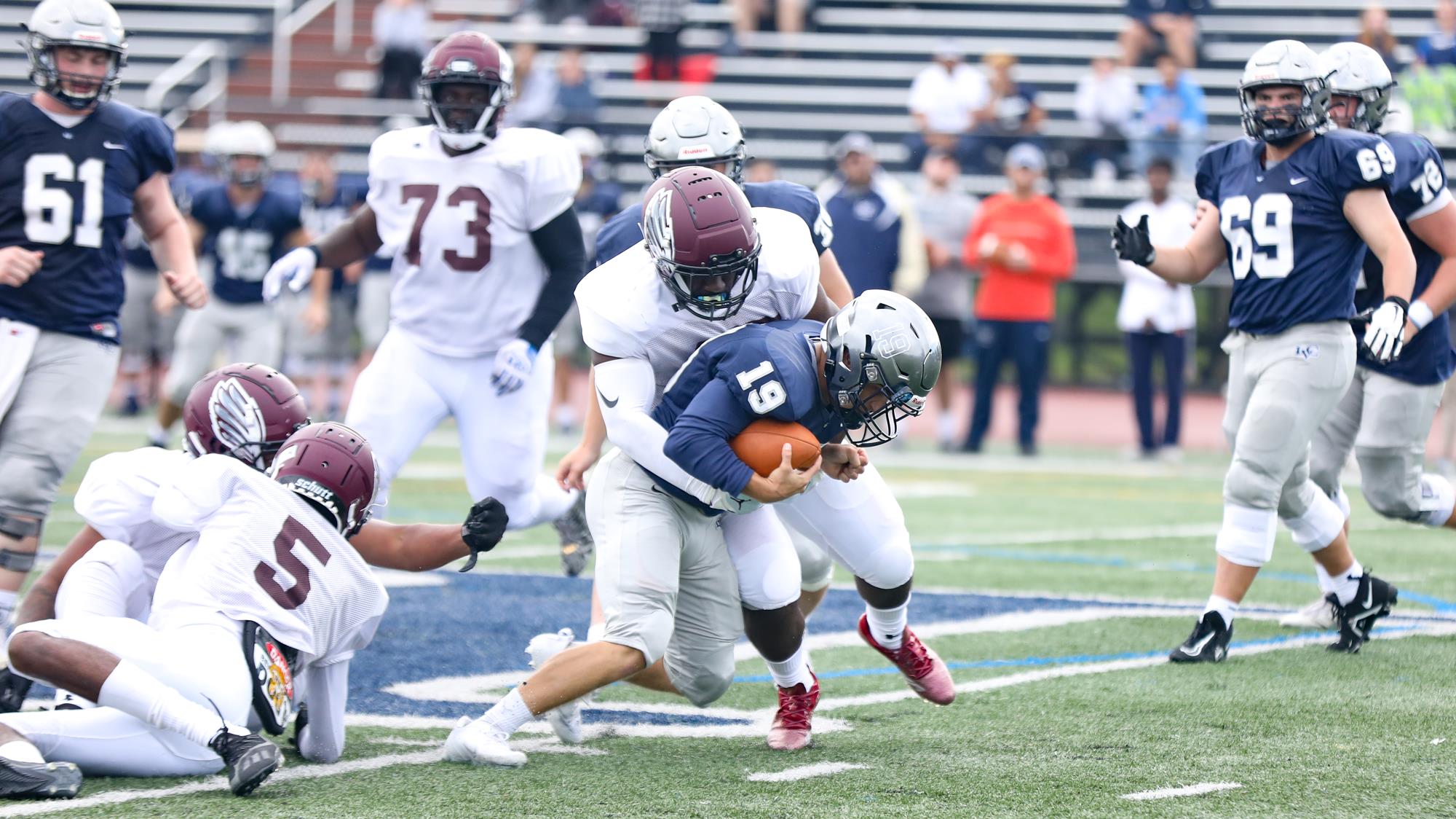 Football Defeats LVC For First Win In Program History - Eastern ...