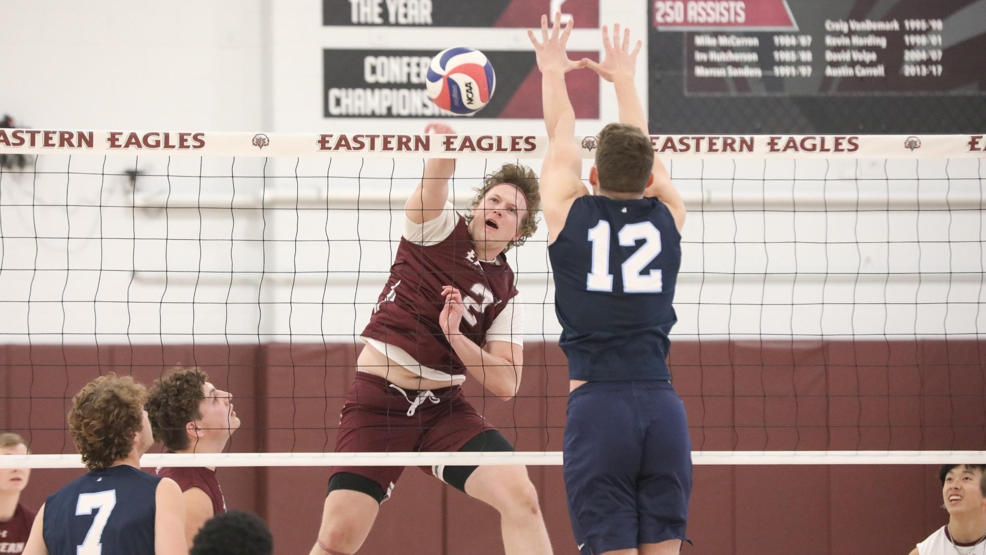 Men's Volleyball Wins Season Opener Against Immaculata - Eastern ...