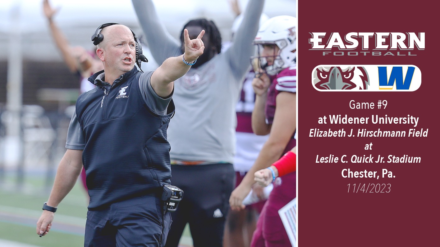 Football to Play at Widener Saturday - Eastern University Athletics