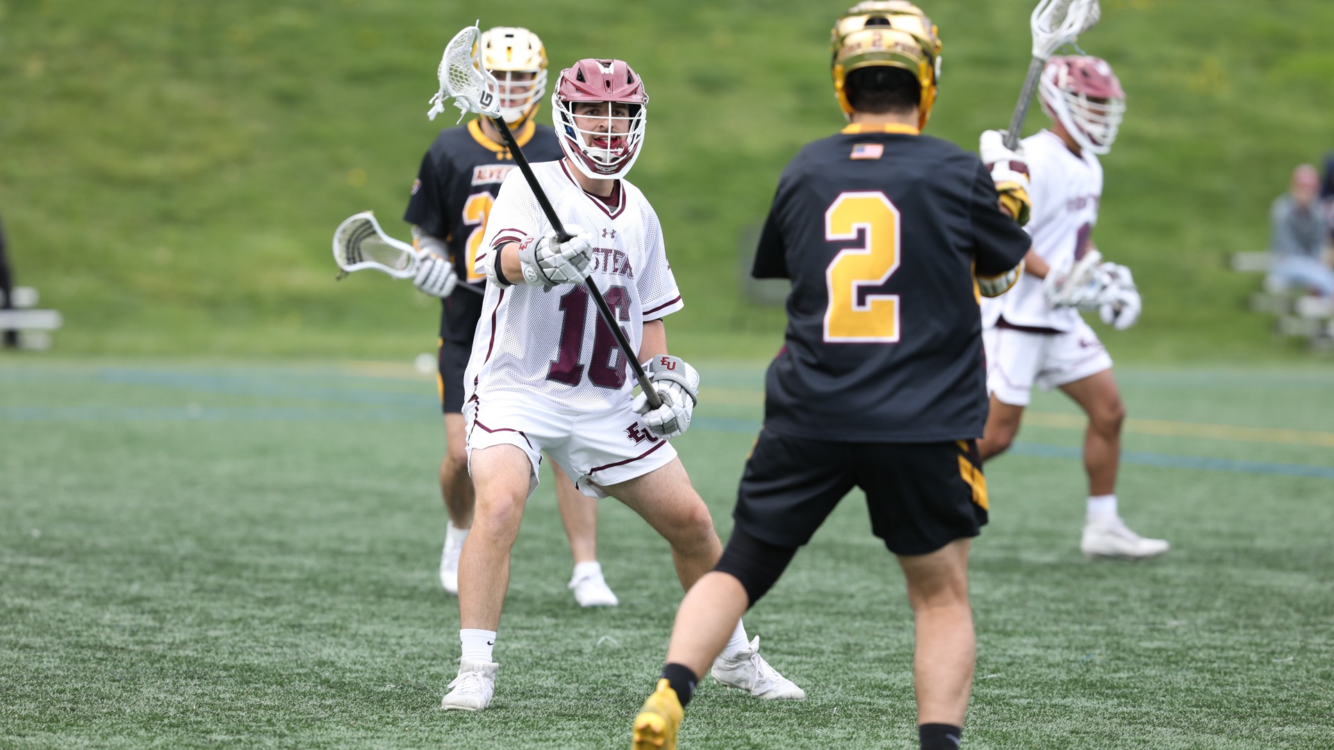 Men's Lacrosse Rides Over Alvernia - Eastern University Athletics