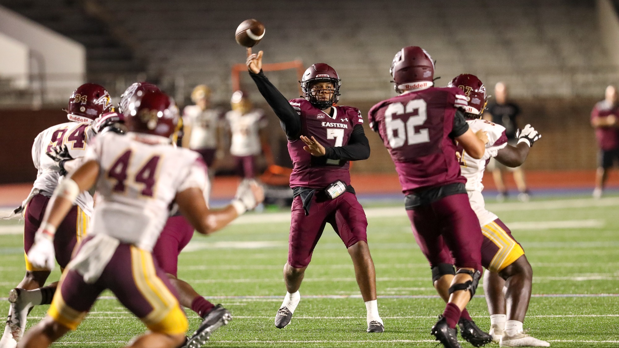 Football Tops Alvernia in Home Opener - Eastern University Athletics