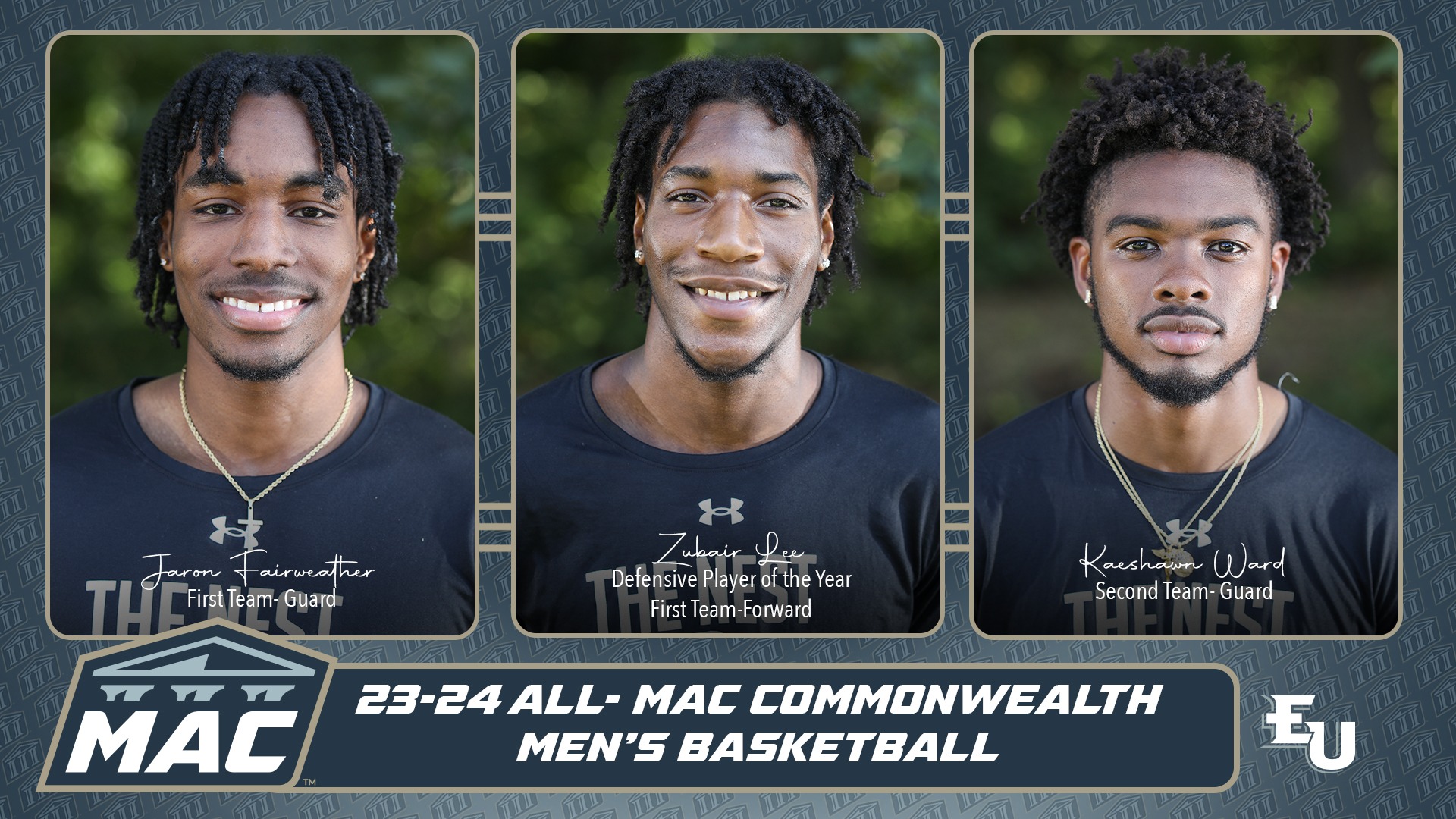 Three Earn Men's Basketball All-Conference Honors - Eastern University ...