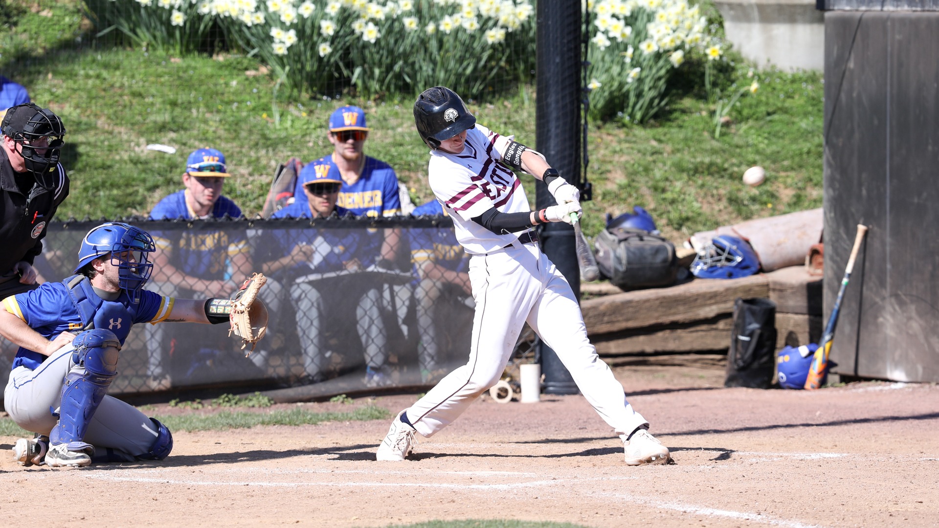 Baseball Splits Home Doubleheader with Widener - Eastern University ...