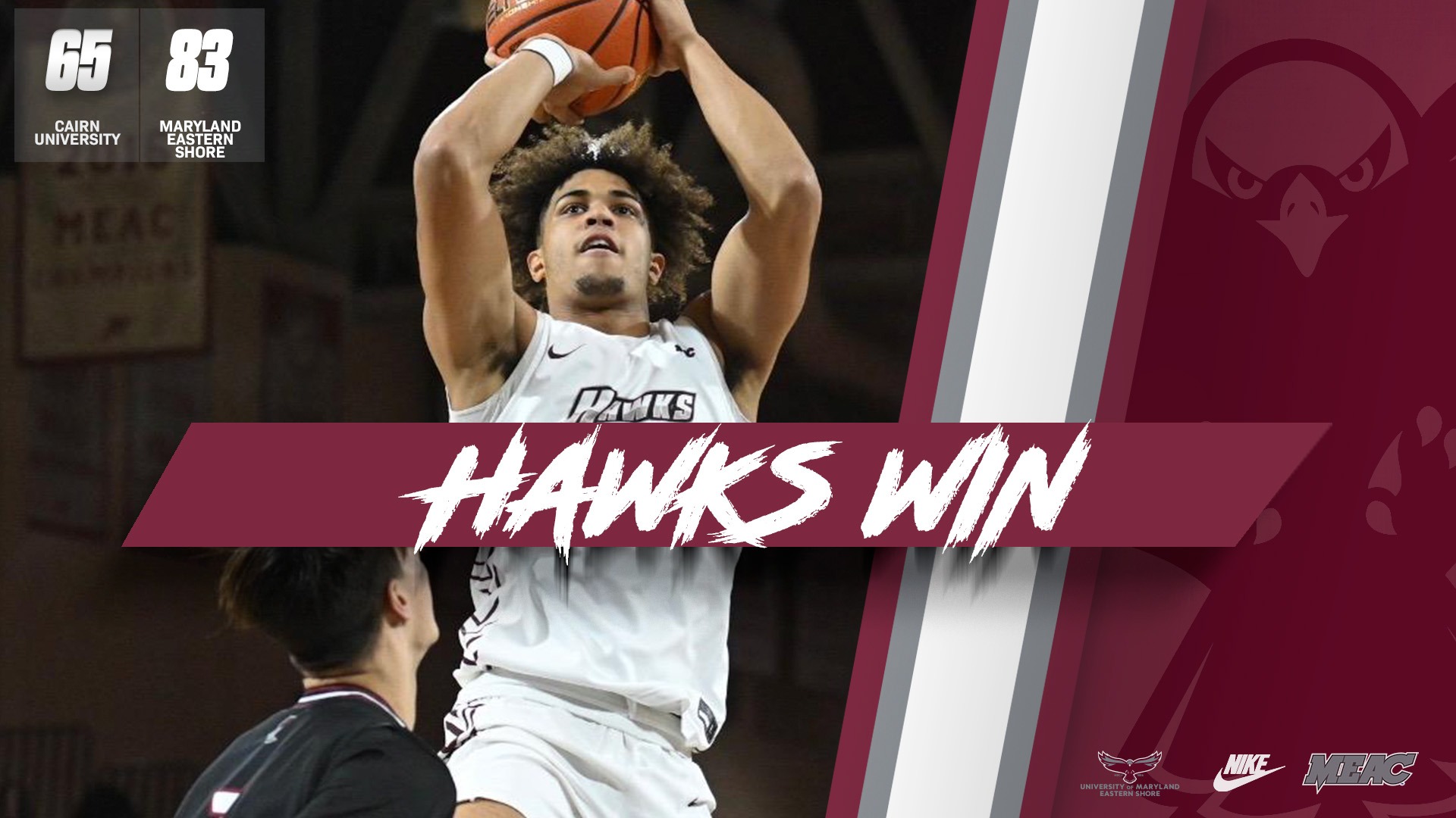 Hawks top Cairn in home opener, 83-65 - University of Maryland Eastern ...