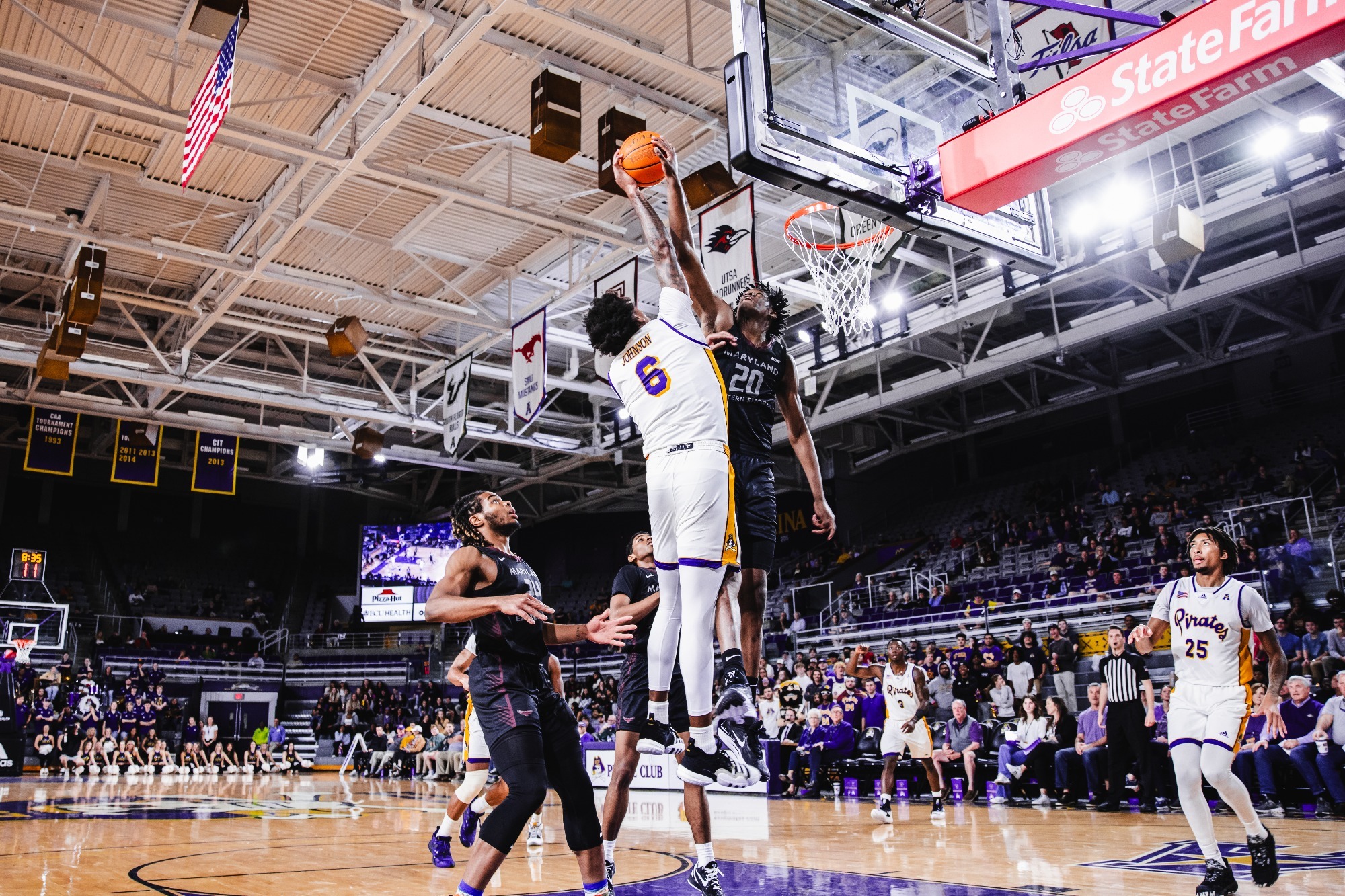 ECU grounds Hawks with second half run - University of Maryland Eastern ...