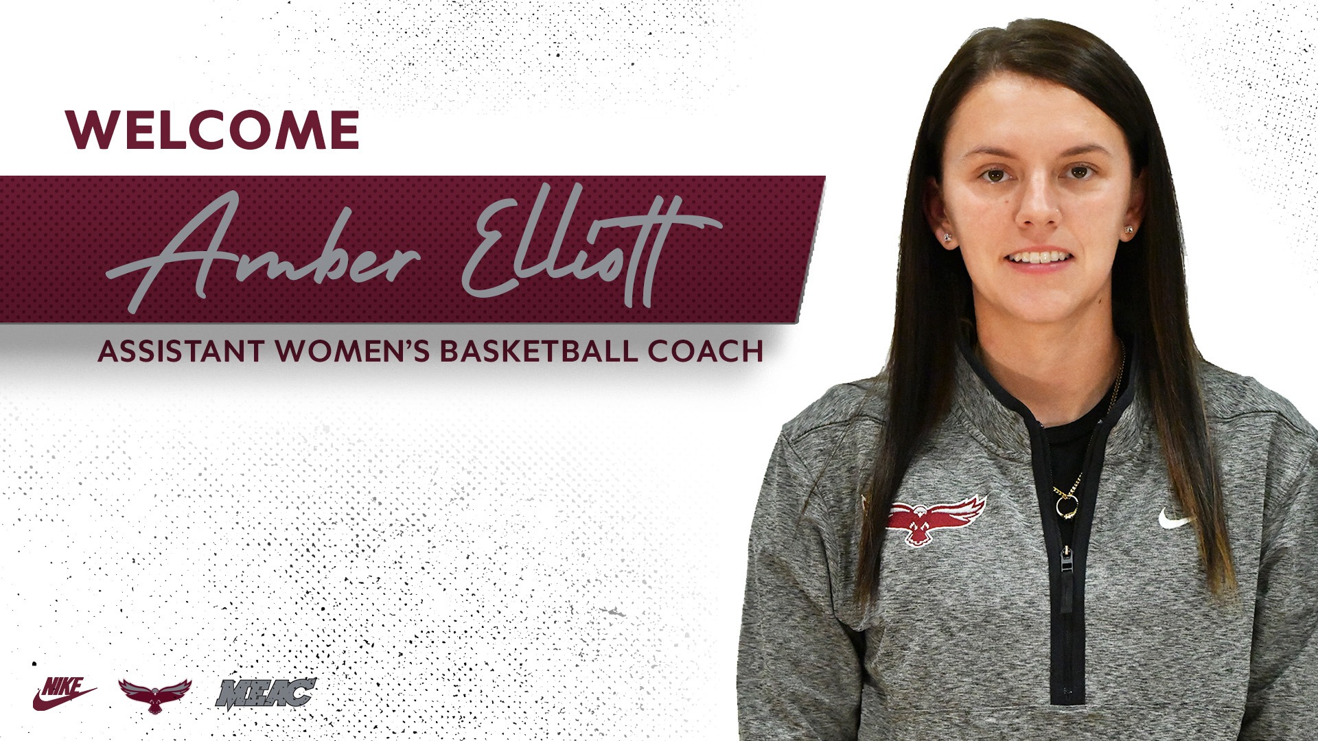 Amber Elliott joins Hawk women's basketball as new assistant coach ...