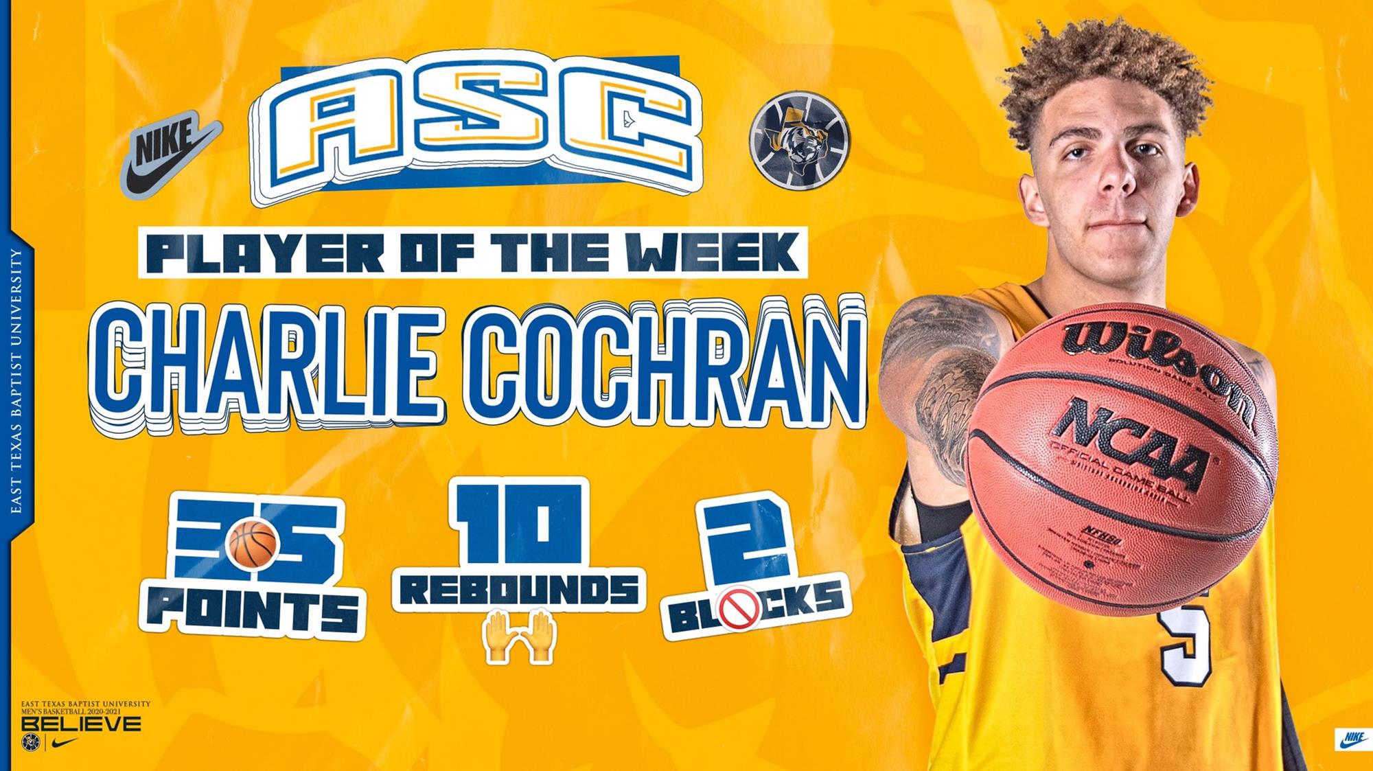 Charlie Cochran - Men's Basketball - East Texas Baptist University ...