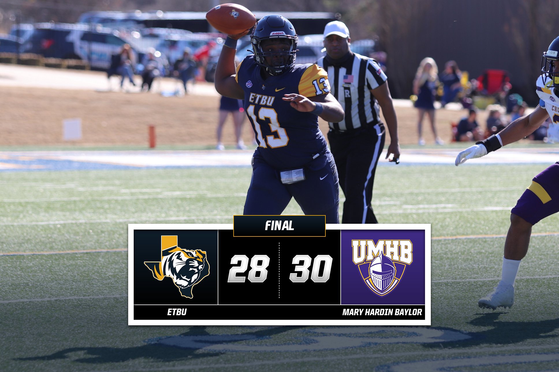 Pushes UMHB to the End - East Texas Baptist University Athletics