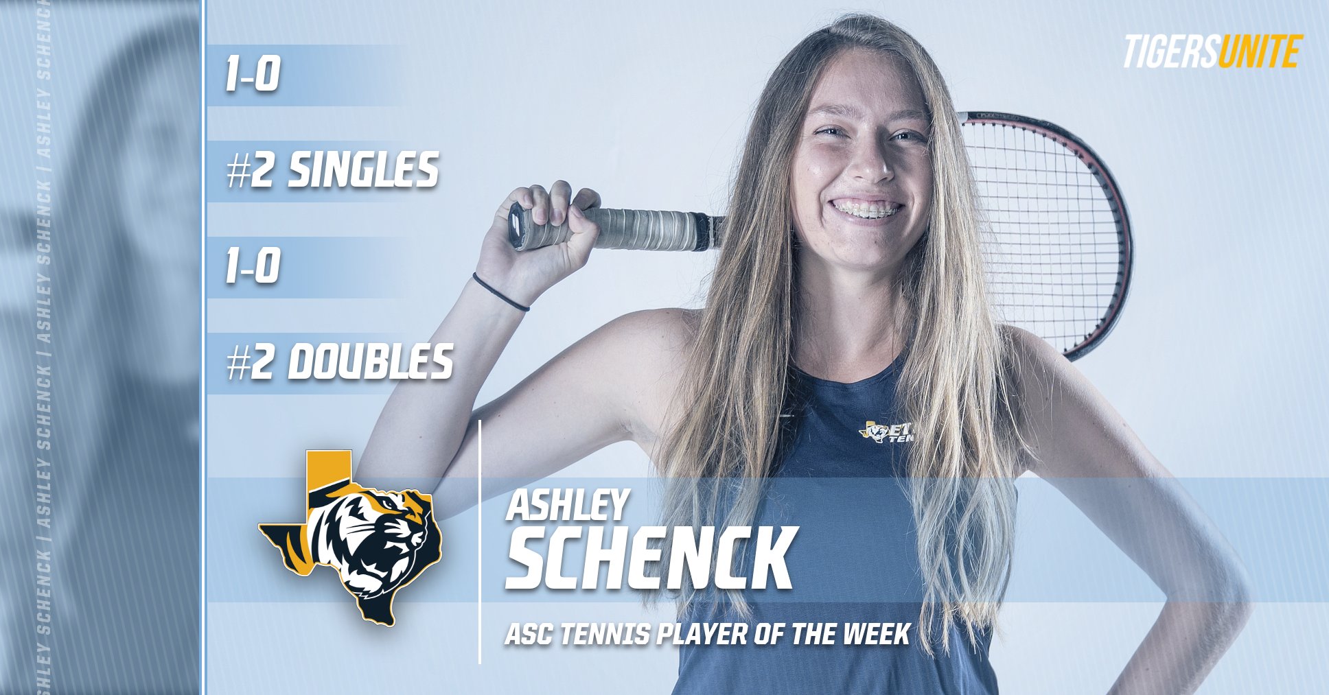 Ashley Schenck - Women's Tennis - East Texas Baptist University Athletics