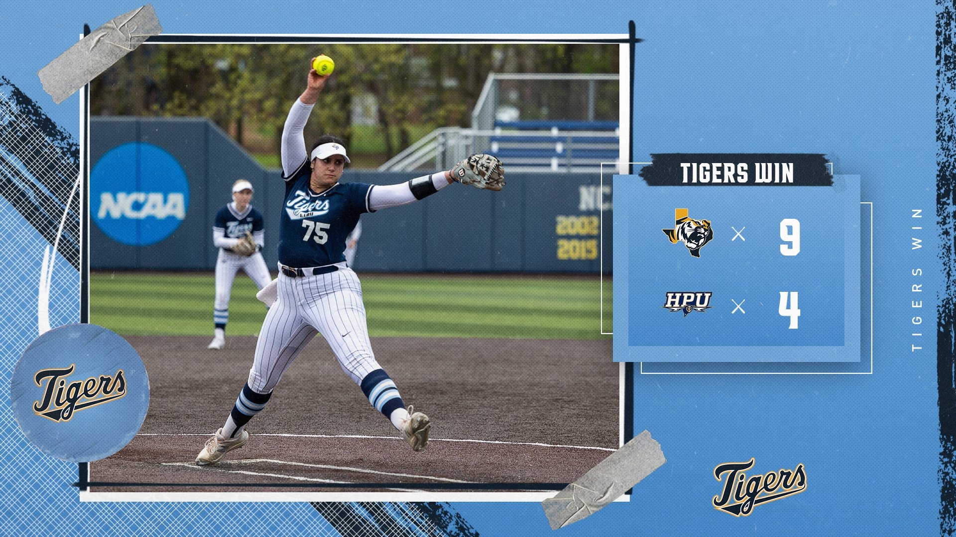 #TIGERSWIN | SB | ETBU Wins Sixth Game in a Row Sweeping ASC Series ...