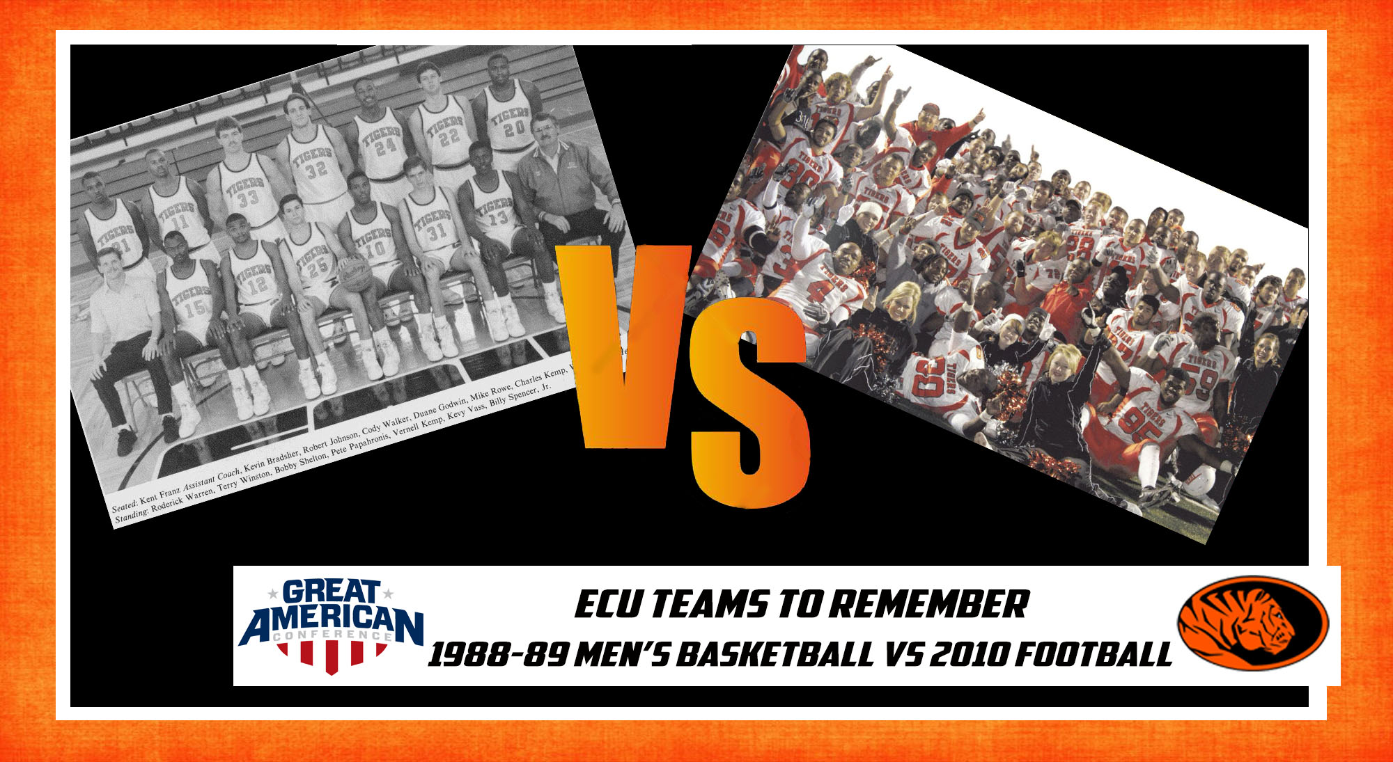 ECU Tiger Athletic Fans Get to Vote for their Most Memorable Teams ...