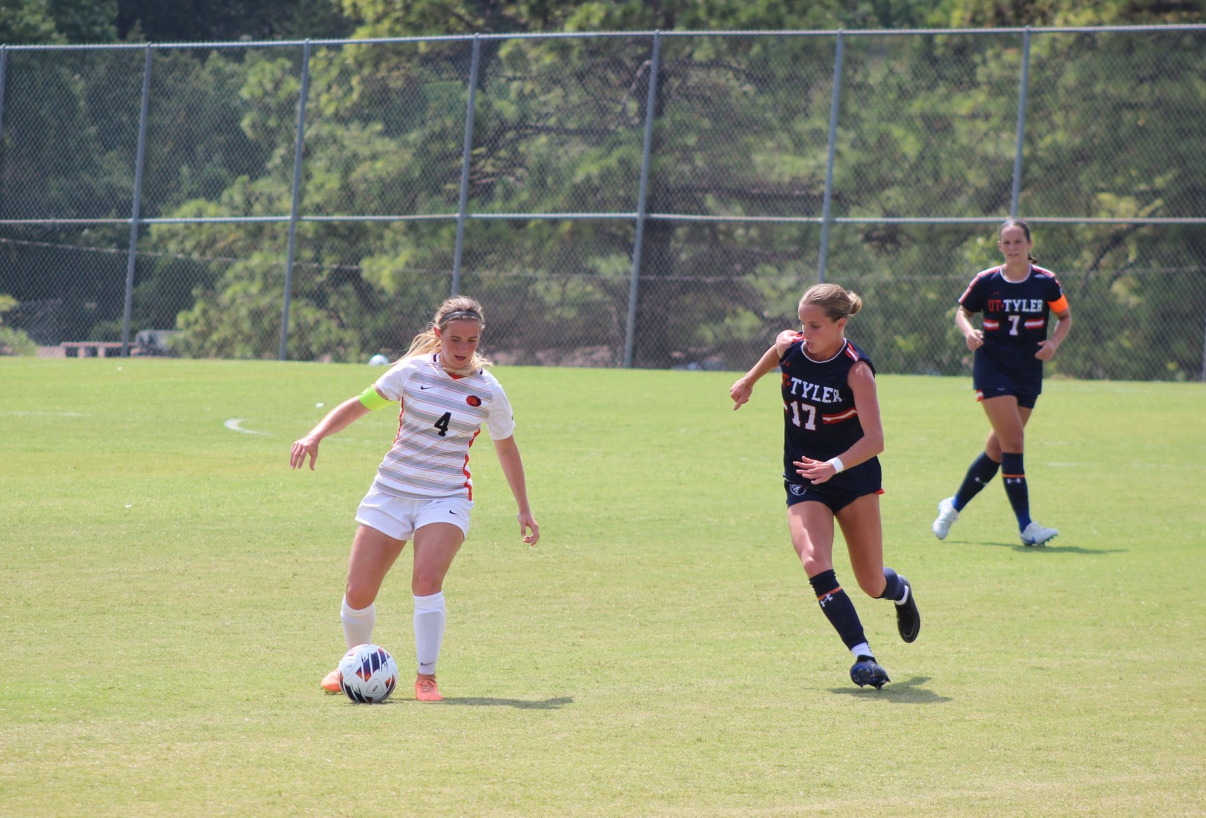 Soccer Battles UT Tyler in Home Opener - East Central University Athletics