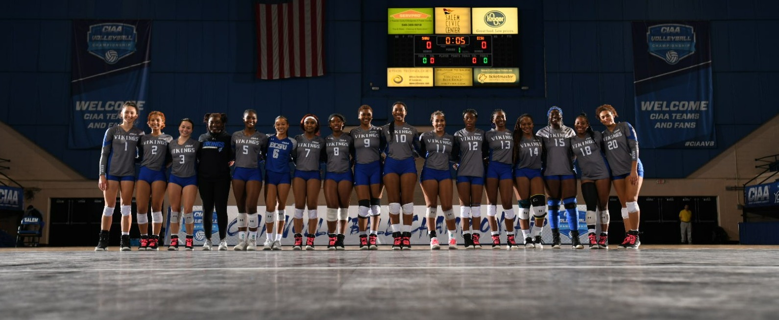 Gannon downs ECSU Volleyball in a thrilling three sets at 2022 NCAA ...