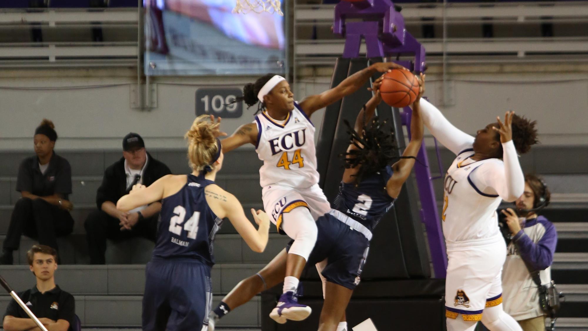 Campbell Helps ECU Block Monmouth 73-67 - East Carolina University ...