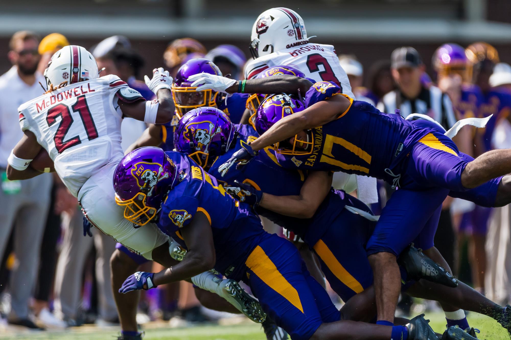 ECU Falls At Home To South Carolina, 20-17 - East Carolina University ...