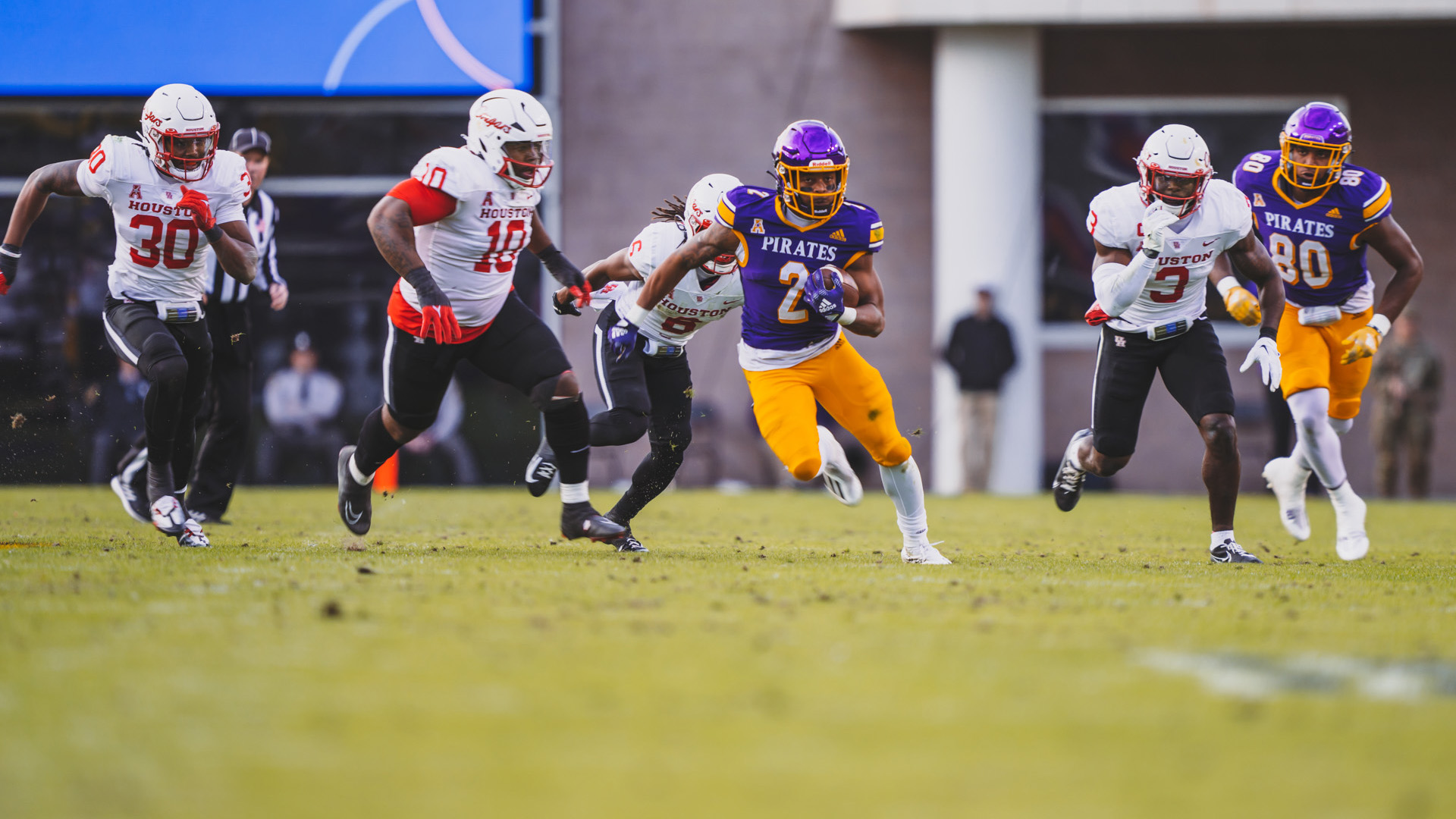 ECU Falls To Houston In Home Finale - East Carolina University Athletics