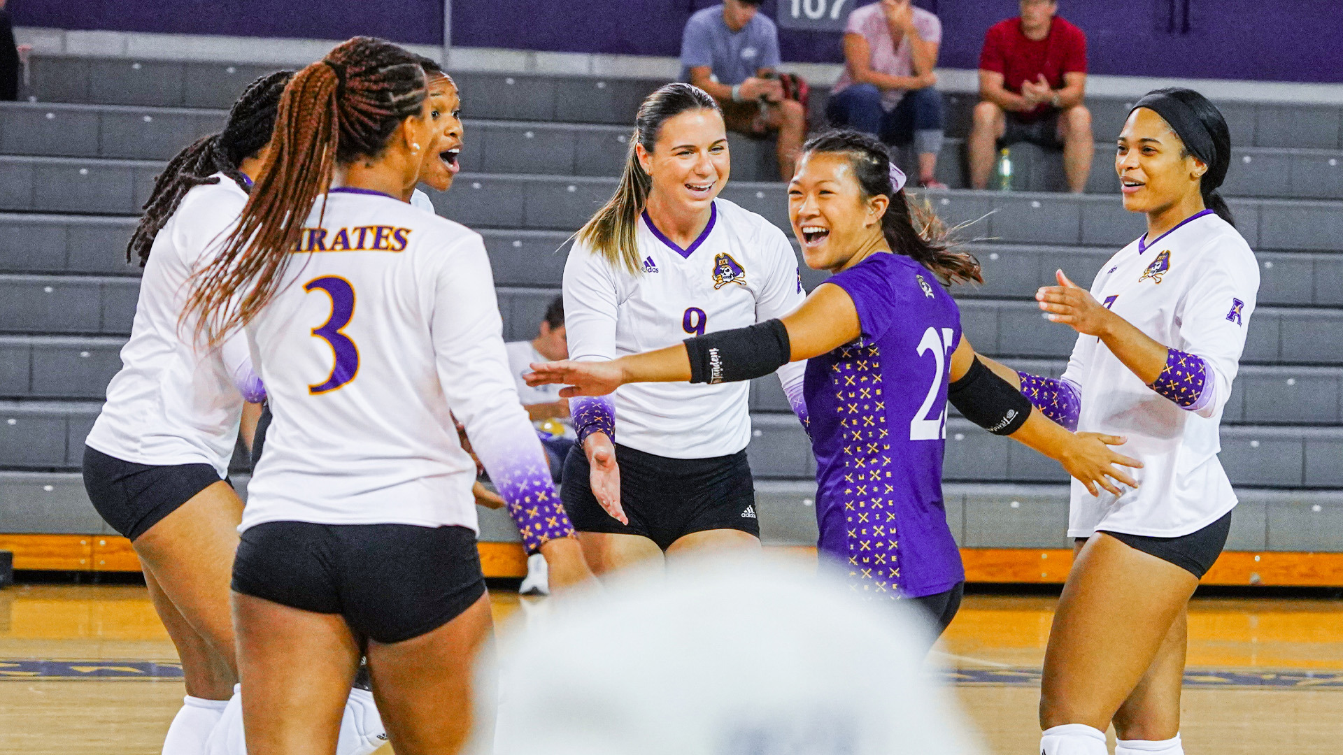 East Carolina Sweeps UNCG In Season Opener - East Carolina University ...