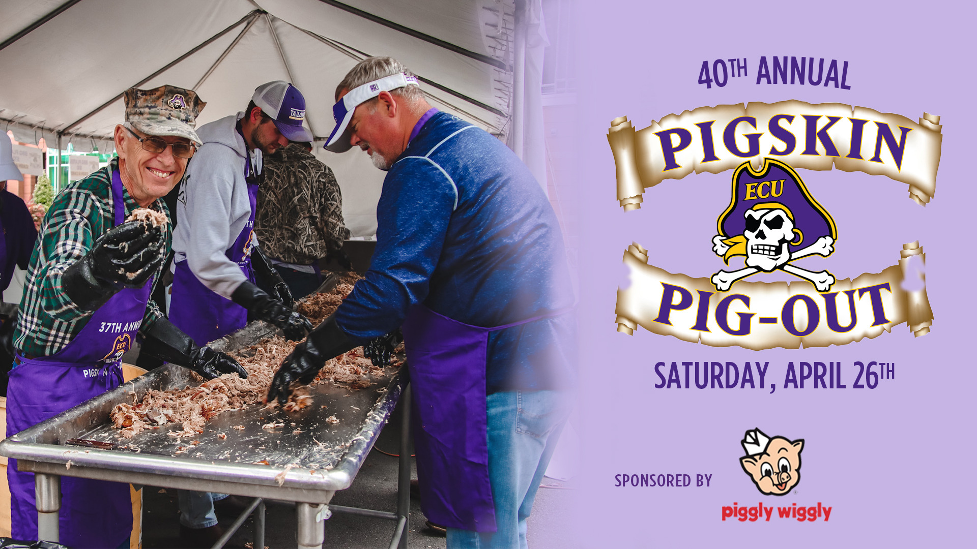 40th Annual Pigskin Pig-Out Party Set For April 25-26 - East Carolina ...
