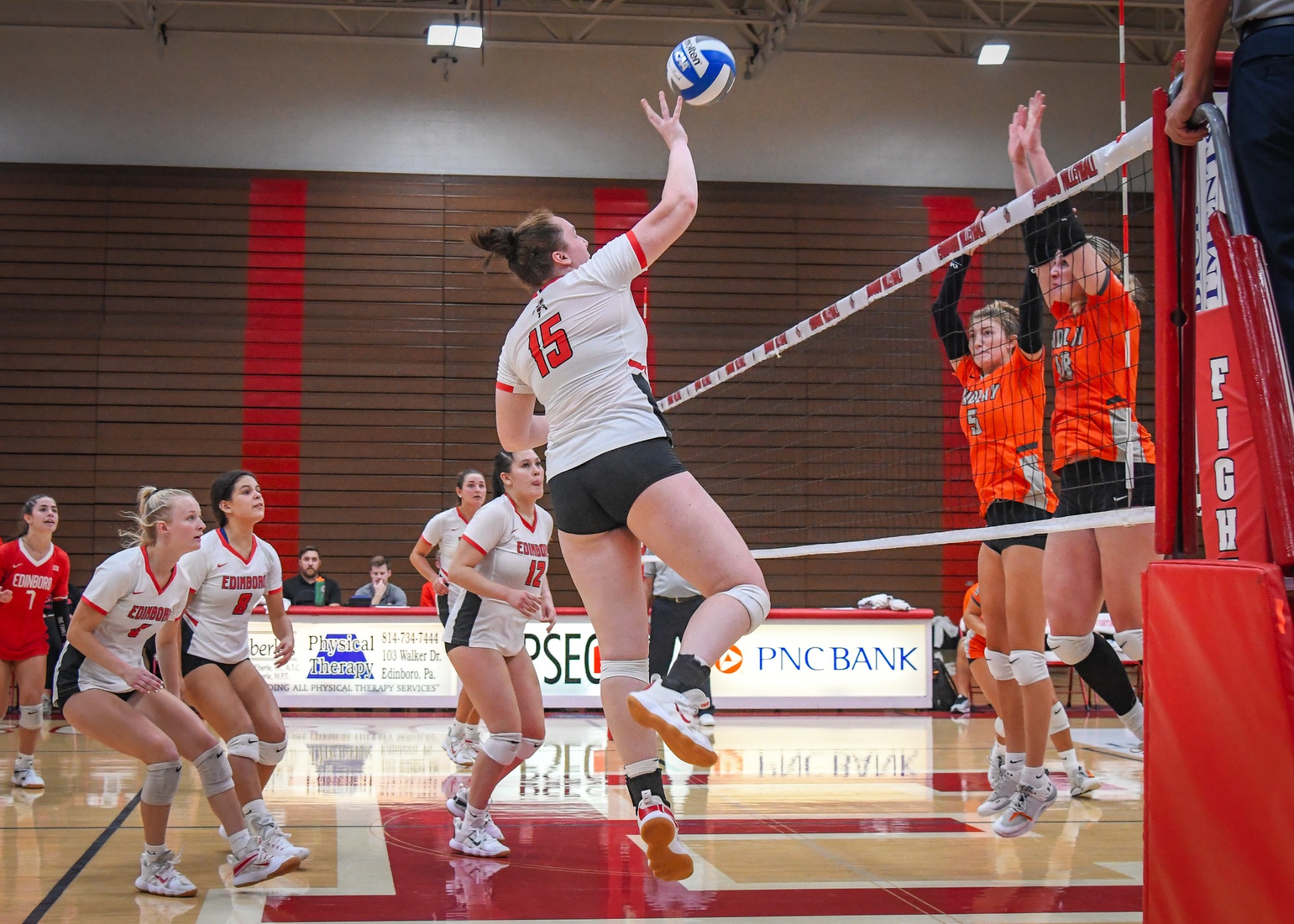 Volleyball Drops Match at IUP - Edinboro University Athletics