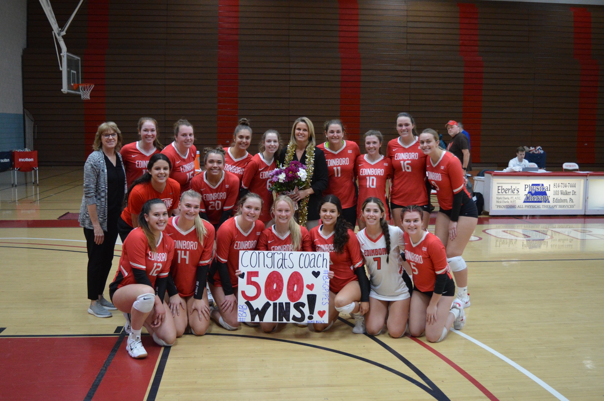 Coach Soboleski Earns 500th Win over Mercyhurst - Edinboro University ...