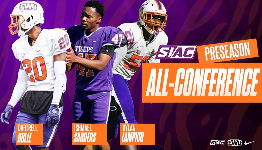 Rolle, Lampkin, Sanders Earn Preseason All-SIAC Football Selections ...