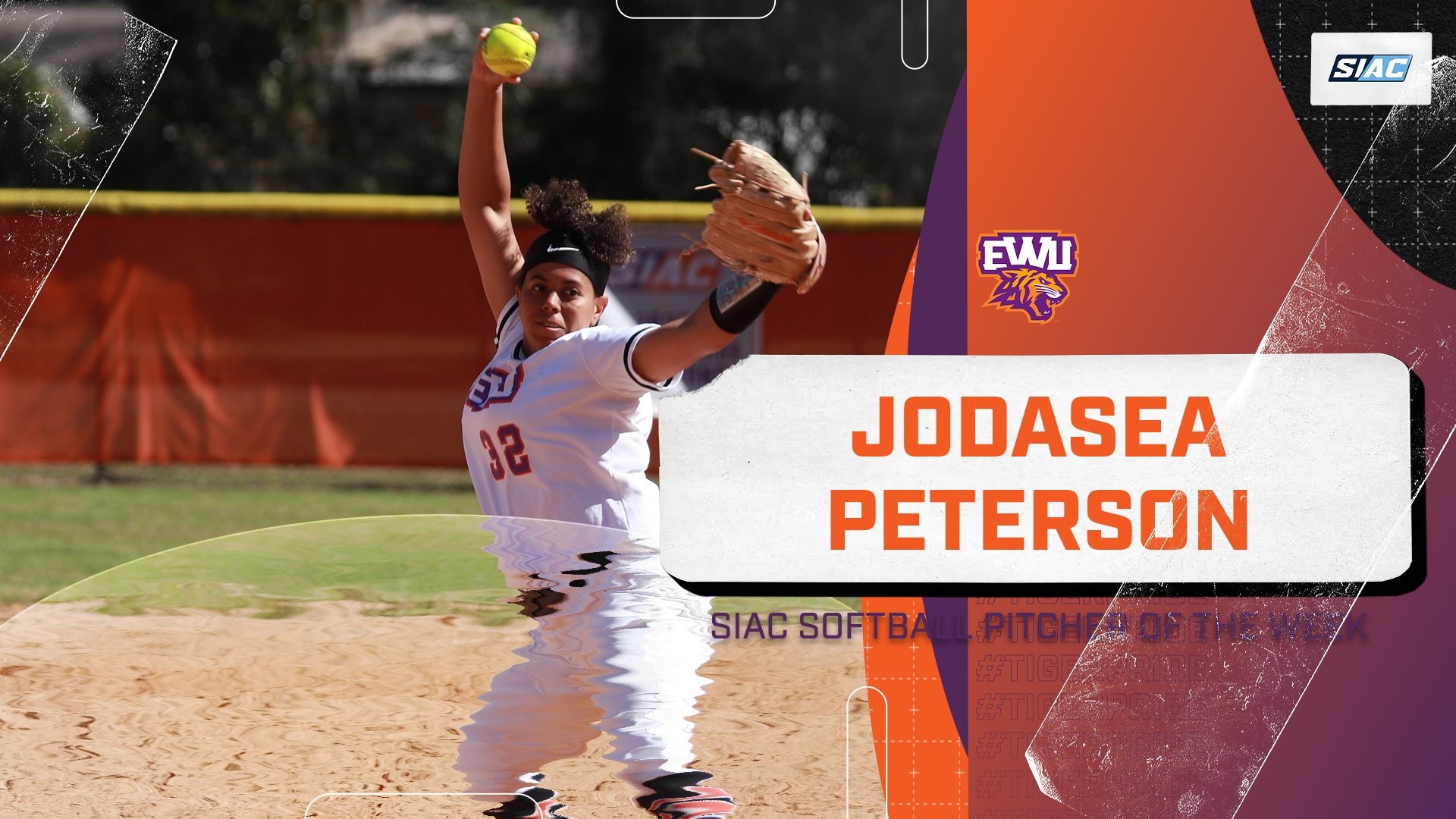 Peterson Selected As SIAC Softball Pitcher of the Week - Edward Waters ...