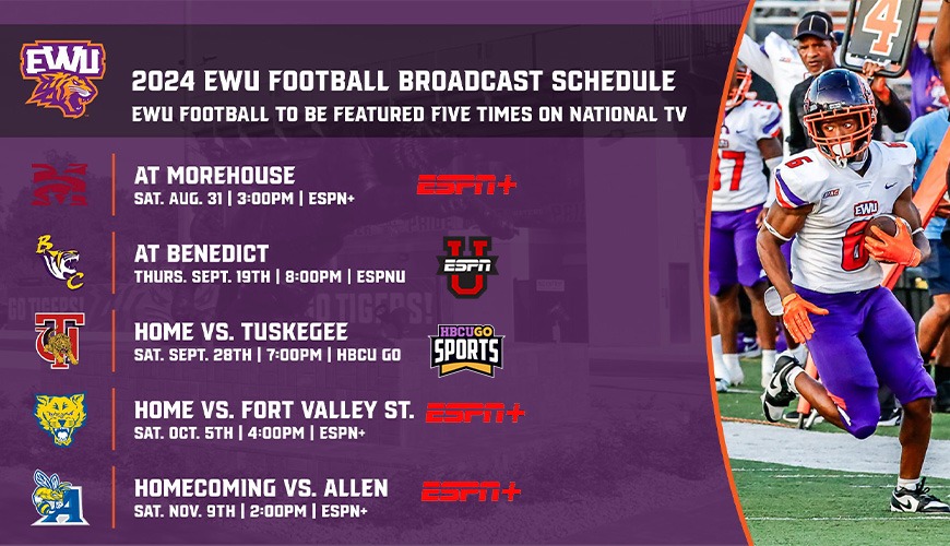 Edward Waters Football Releases 2024 Schedule - Edward Waters University