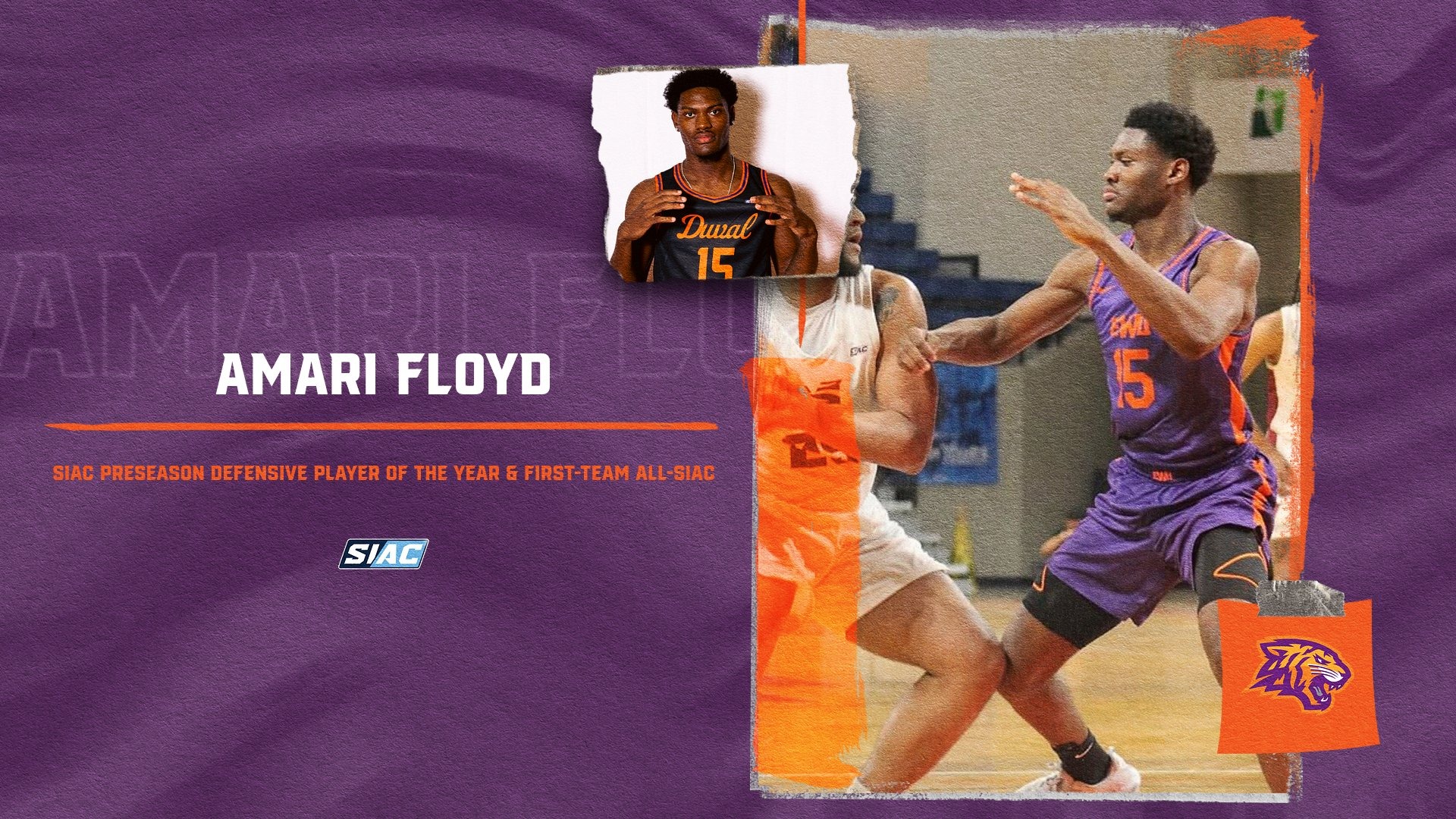 Evans Named SIAC Men’s Basketball Player of the Week After Dominant ...