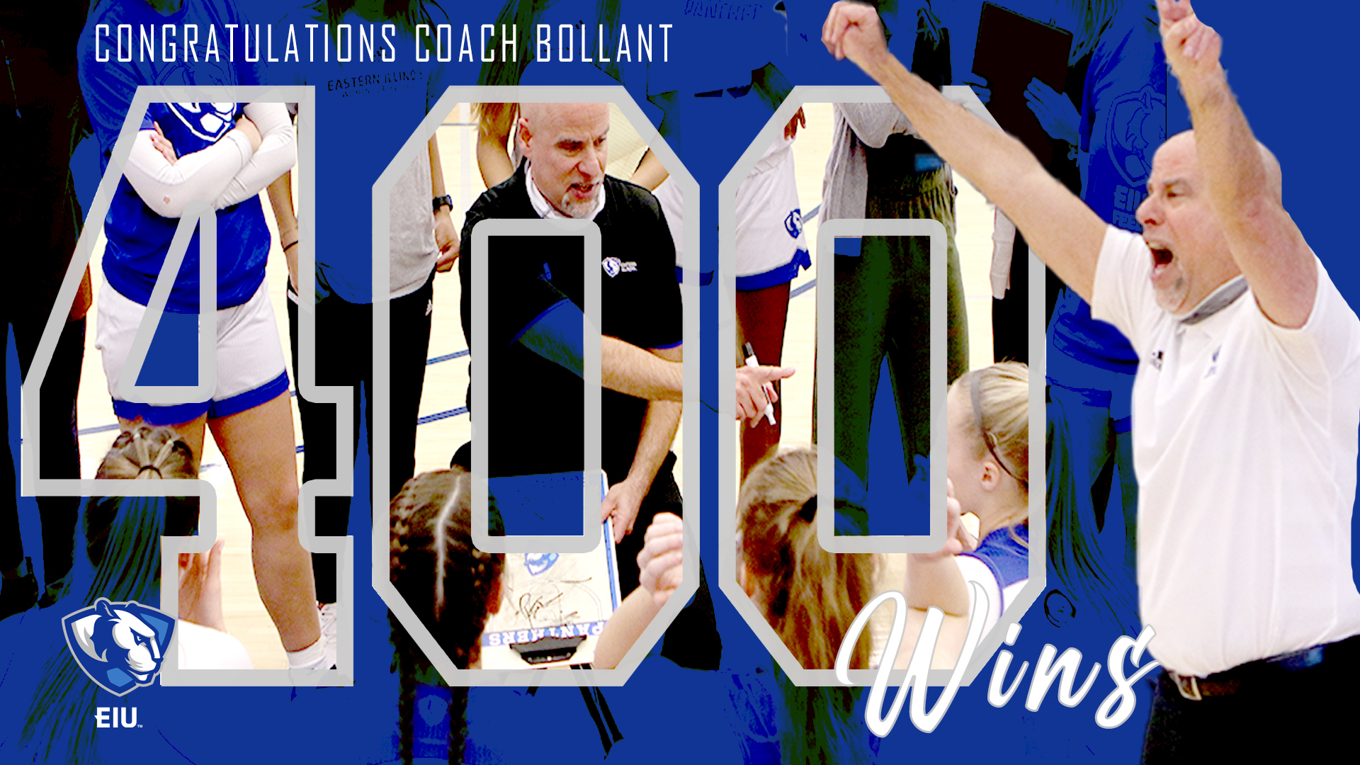 WBB: Matt Bollant Gets 400th Career Win - Eastern Illinois University ...