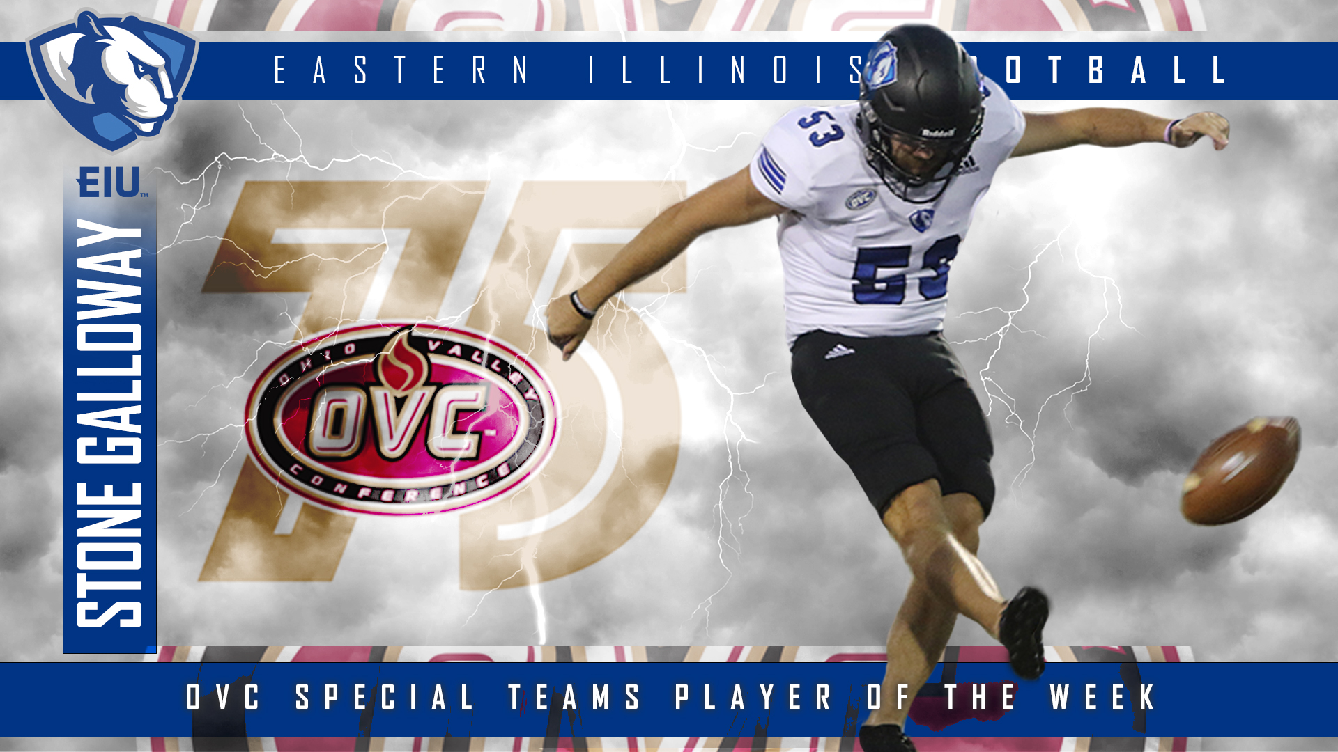 Stone Galloway - Football - Eastern Illinois University Athletics