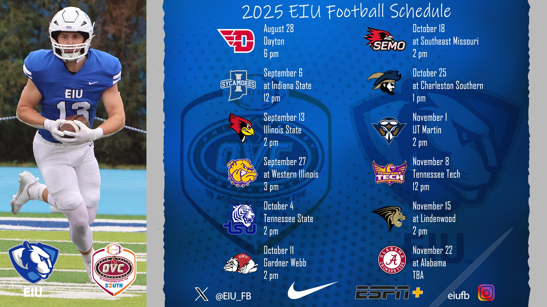 Willman Named EIU Male Athlete Of The Year - Eastern Illinois ...