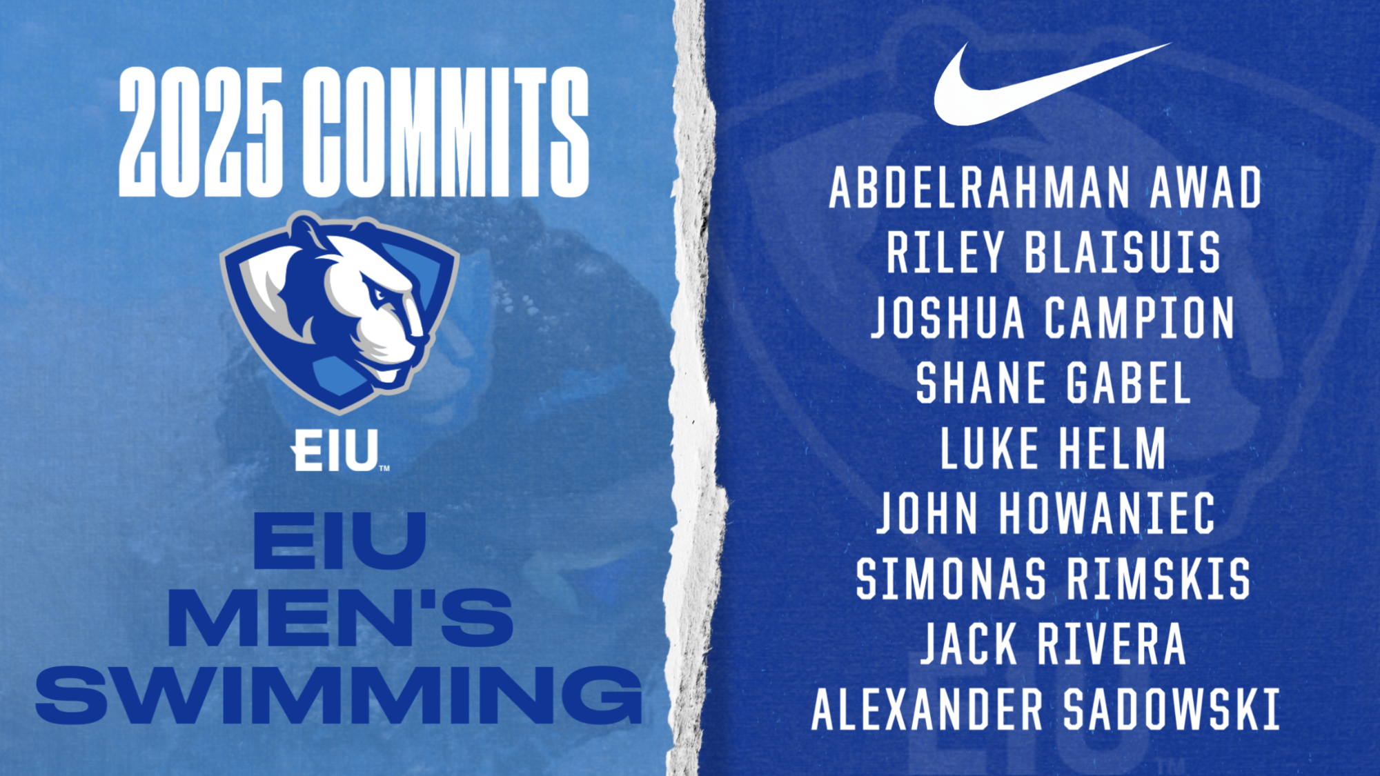 Swim Returns To Action At UIC - Eastern Illinois University Athletics