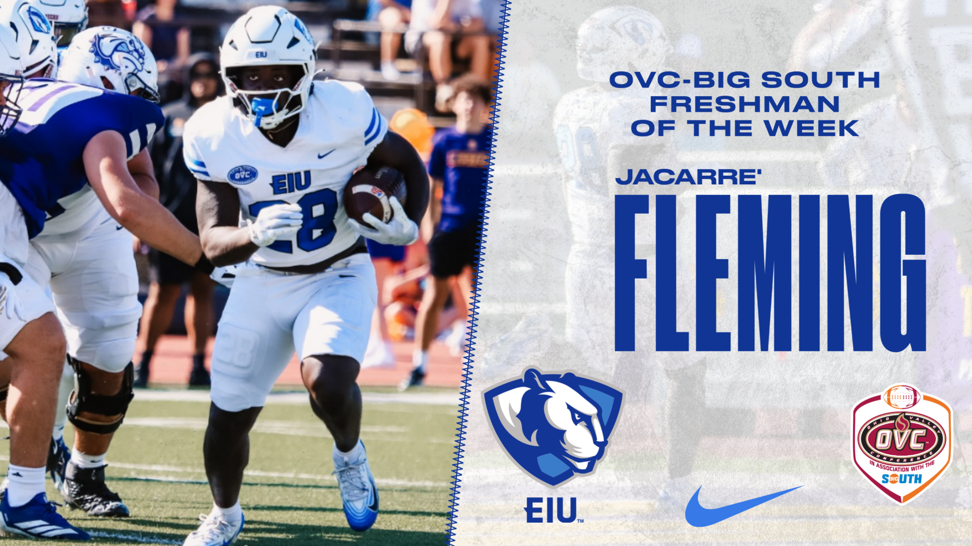 Wolf Named OVC-Big South Freshman Of The Week - Eastern Illinois ...