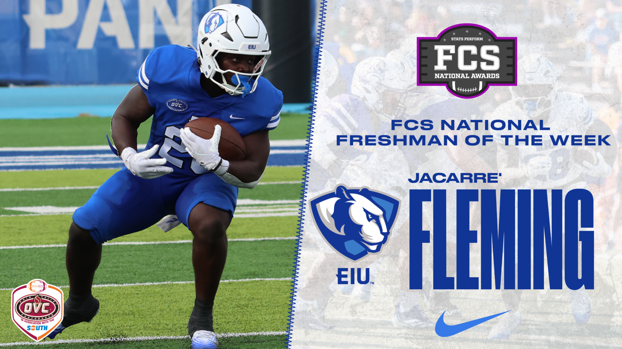 Wolf Named OVC-Big South Freshman Of The Week - Eastern Illinois ...
