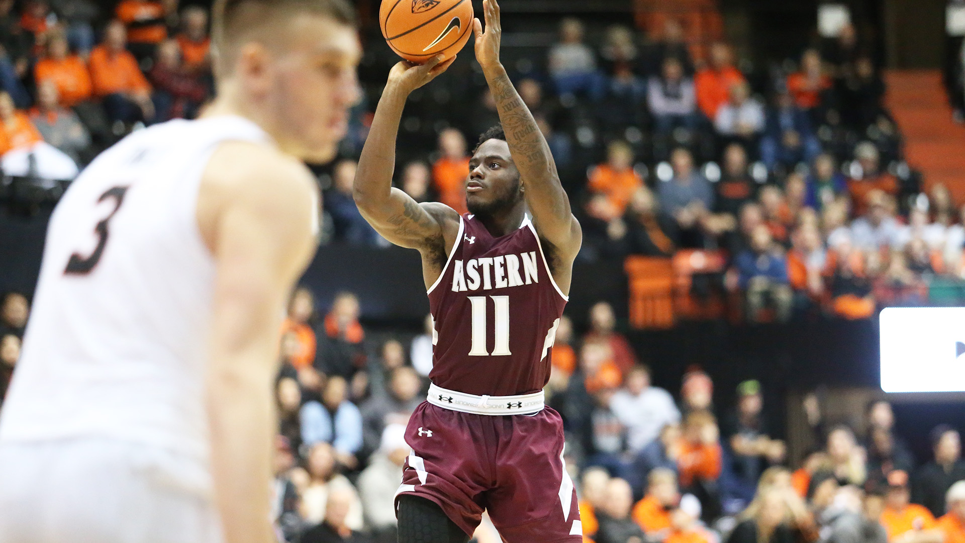 Asante Gist - Men's Basketball - Eastern Kentucky University Athletics