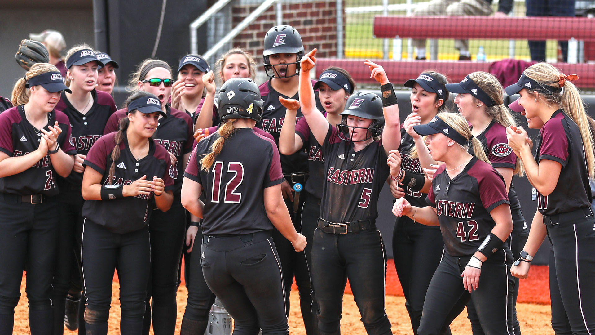 Softball Splits Home-Opening Doubleheader With Dayton - Eastern ...