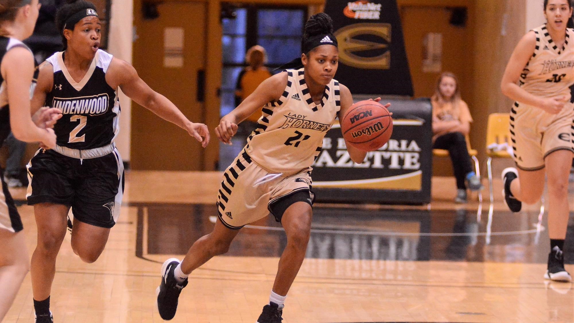 LADY HORNETS ROLL TO 83-63 WIN IN WHITE AUDITORIUM - Emporia State ...