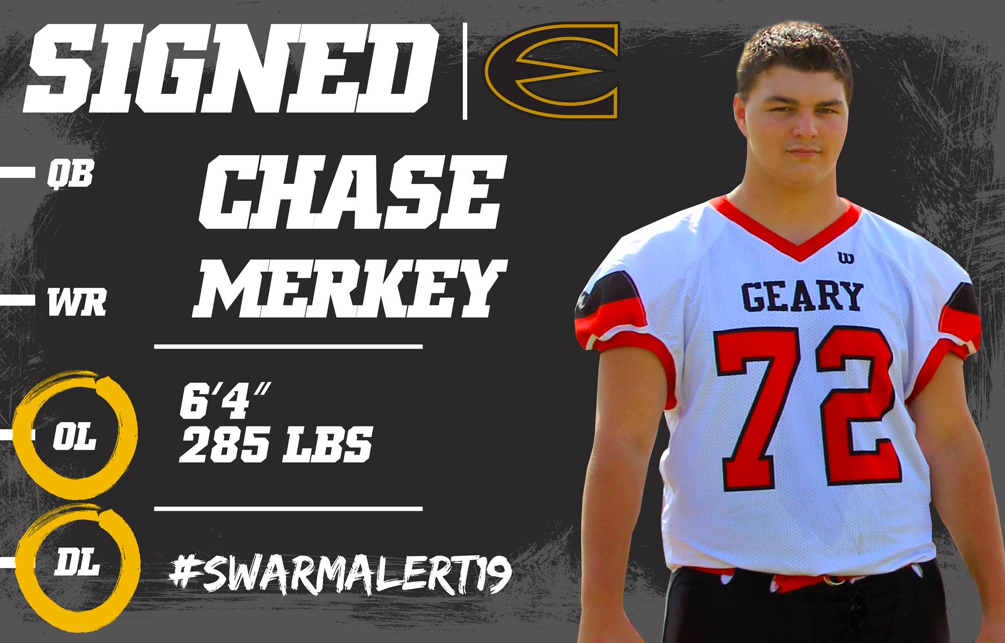 Chase Merkey - 2020 - Football - Emporia State University Athletics