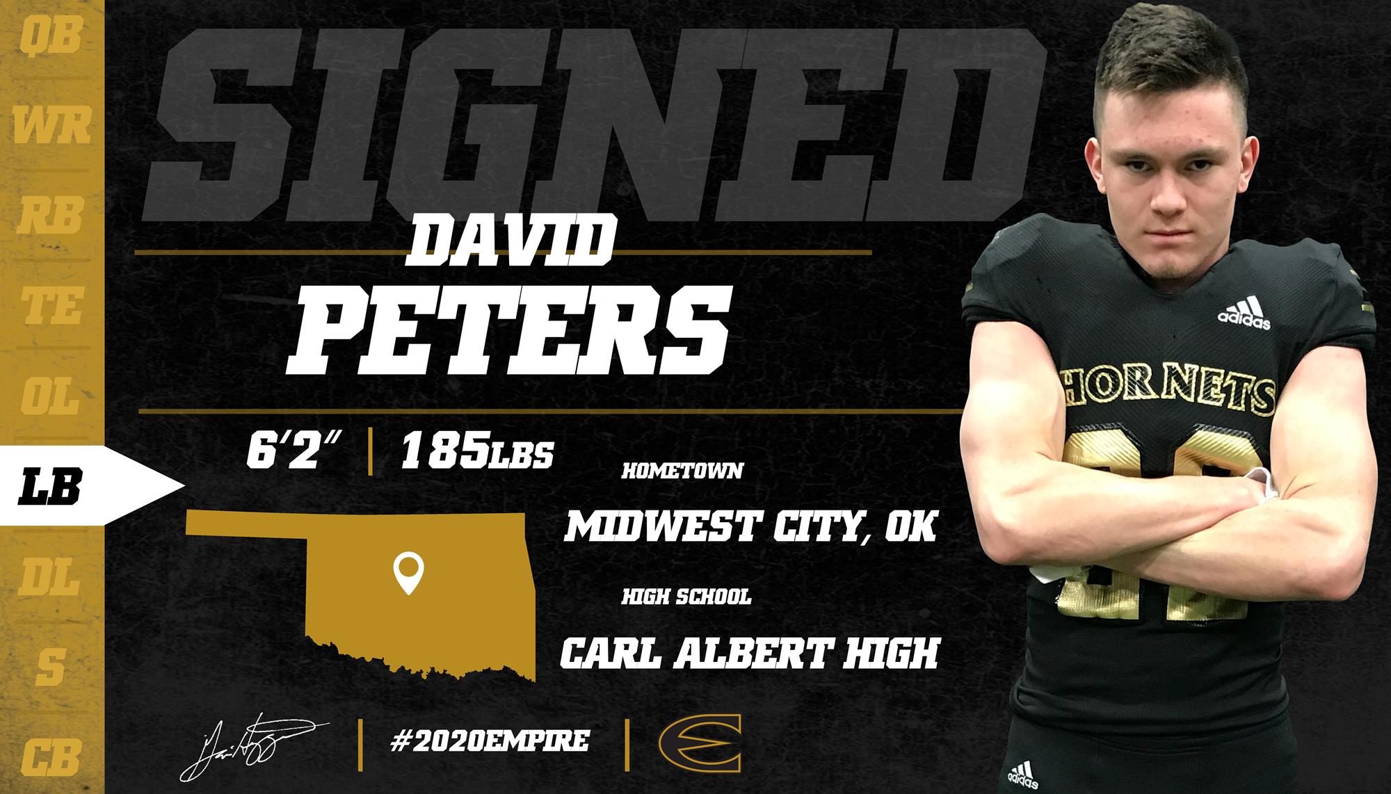 David Peters - 2020 - Football - Emporia State University Athletics