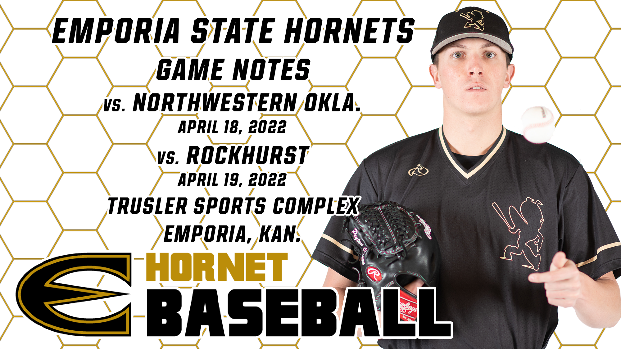 HORNET BASEBALL BACK IN ACTION WITH TWO NON-CONFERENCE GAMES - Emporia ...