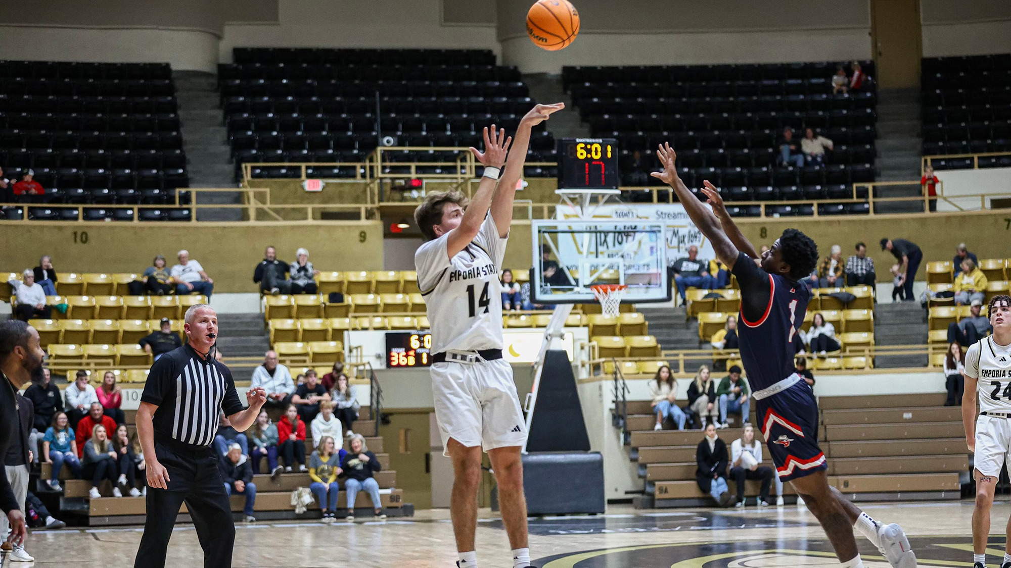 #24 Emporia State rolls to 89-64 win over Panhandle State - Emporia ...