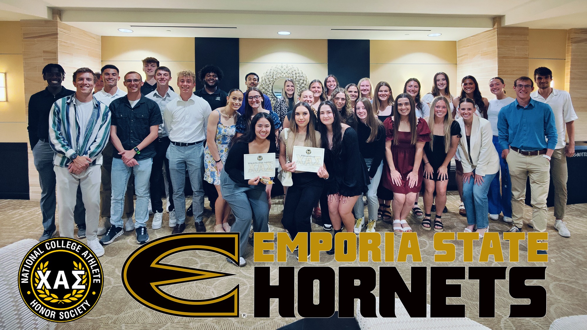 Emporia State Adds 46 Into Chi Alpha Sigma National Honor Society ...