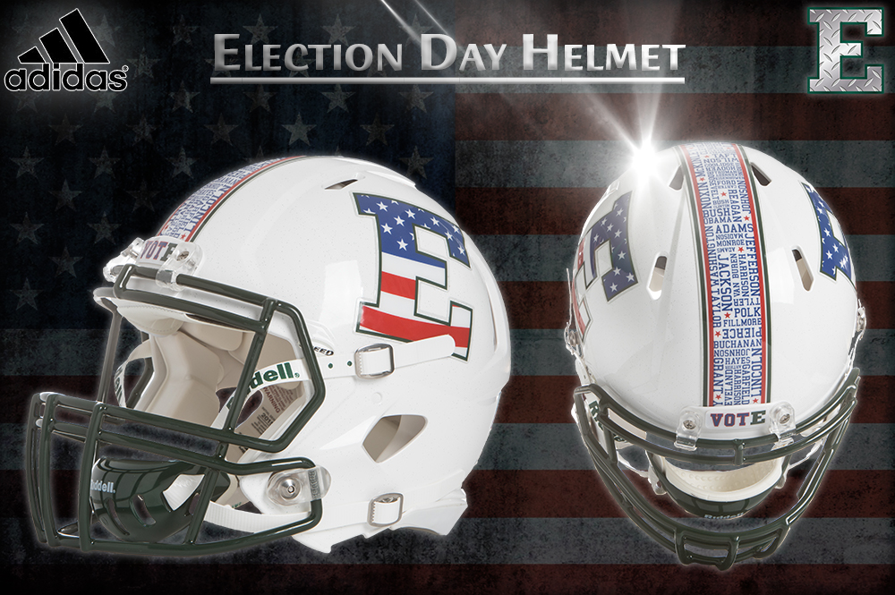 EMU To Ring In Election Night With Patriotic Helmet Design - Eastern ...