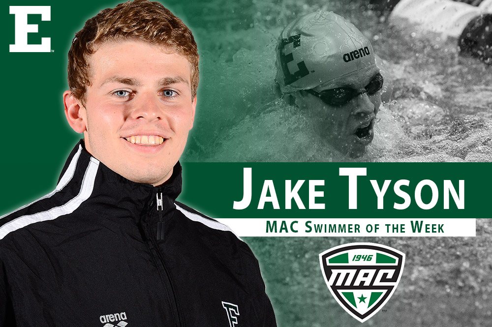Jake Tyson Named MAC Swimmer of the Week - Eastern Michigan University ...