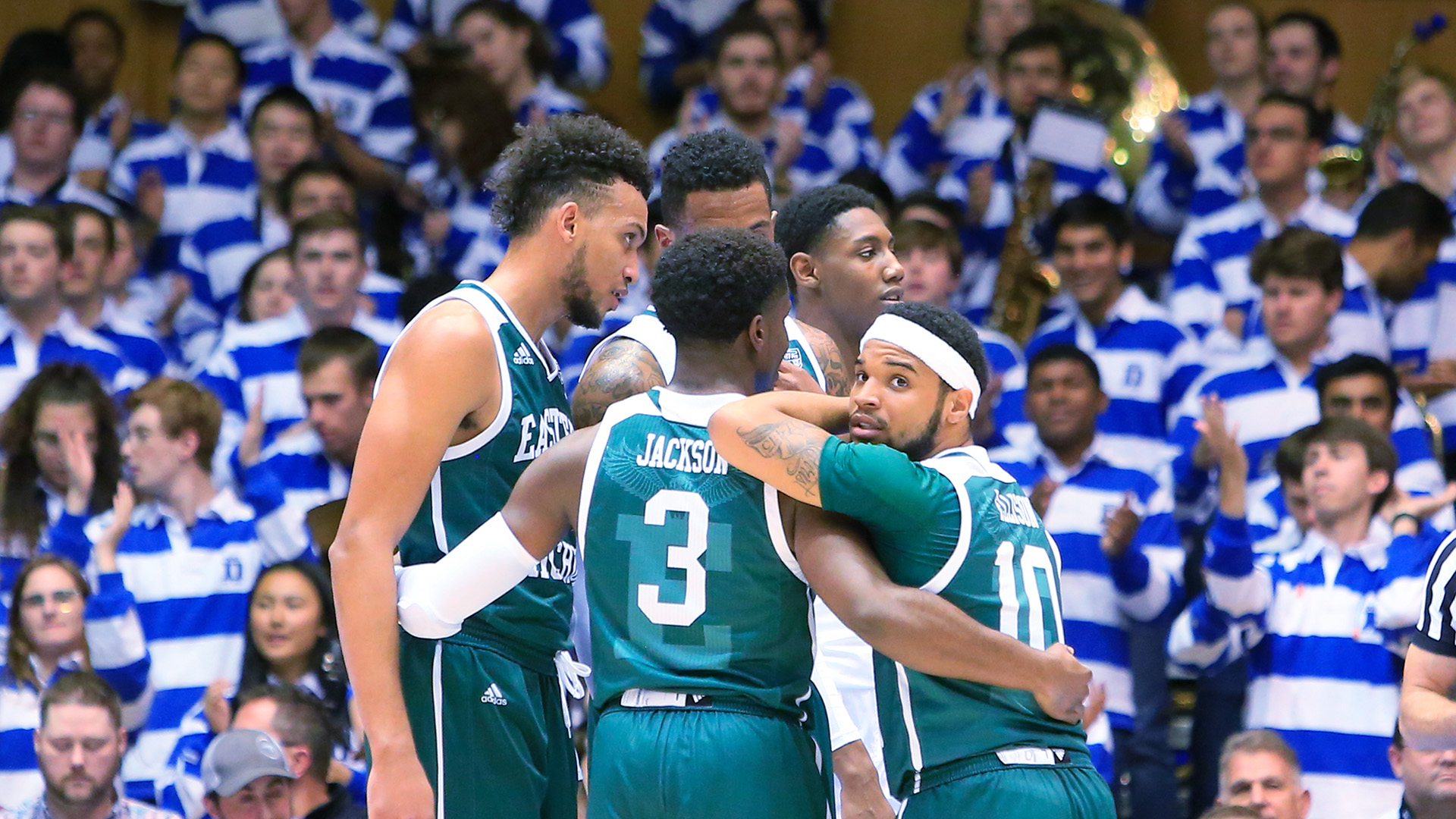 Men’s Basketball Unable to Overcome Slow Start at No. 1 Duke - Eastern ...