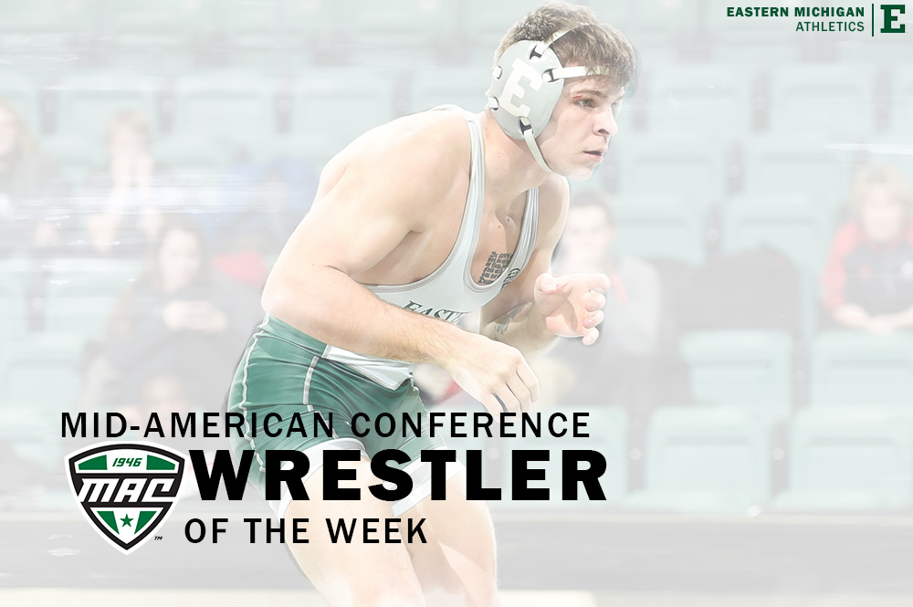 Kyle Springer Named MAC Wrestler of the Week - Eastern Michigan ...