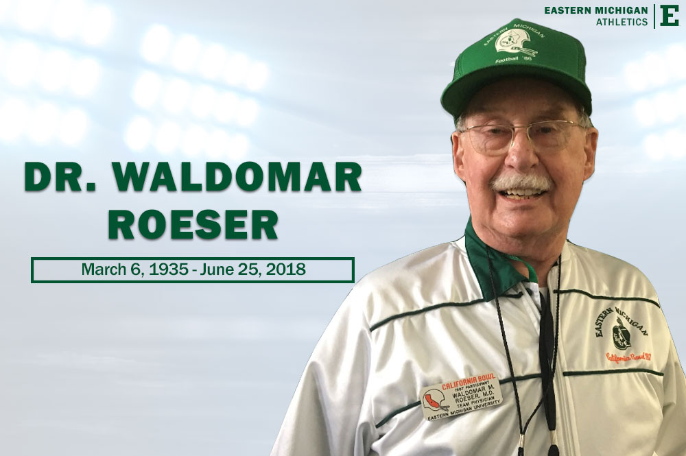 Longtime EMU Team Physician "Doc" Roeser Passes Away - Eastern Michigan ...